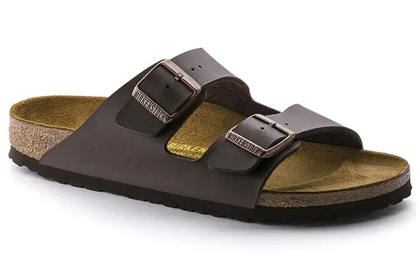 BIRKENSTOCK Arizona Buckled Sandals - Brown