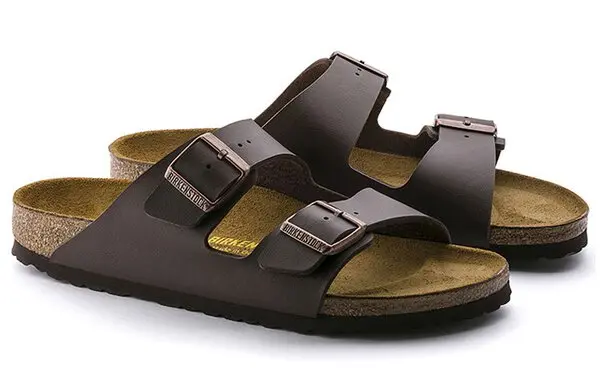 BIRKENSTOCK Arizona Buckled Sandals - Brown