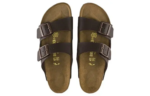 BIRKENSTOCK Arizona Buckled Sandals - Brown