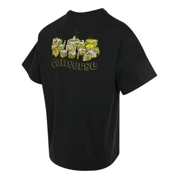 CONVERSE Graphic T-shirt - Black