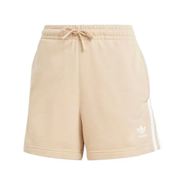 Adidas Adicolor 3-stripes French Terry Shorts Asia Sizing 'beige White - Beige/white