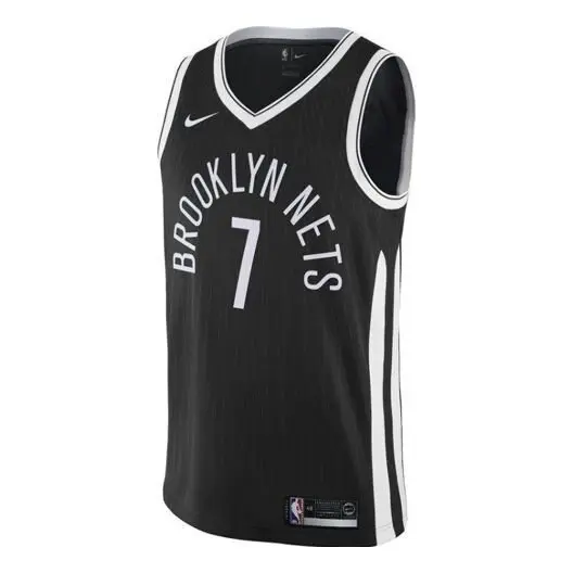 Nike Jeremy Lin Brooklyn Nets Association Edition Swingman Jersey - Black