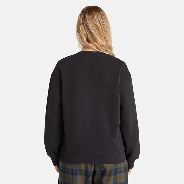 Timberland Logo Texture Crew Sweater