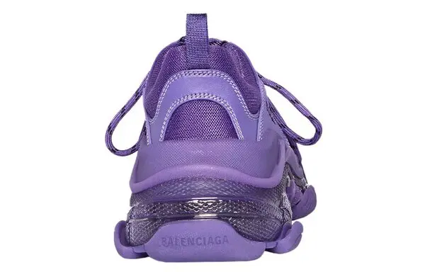 Balenciaga Triple S Sneakers - Purple/black