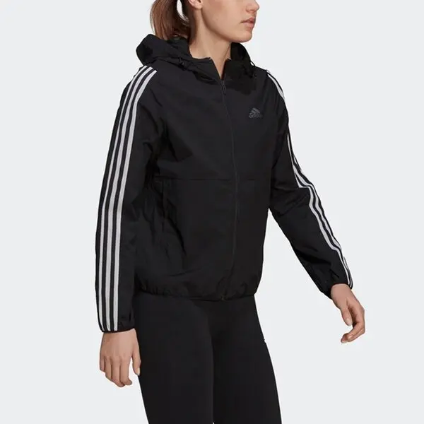 Adidas Classic Stripe Hooded Jacket