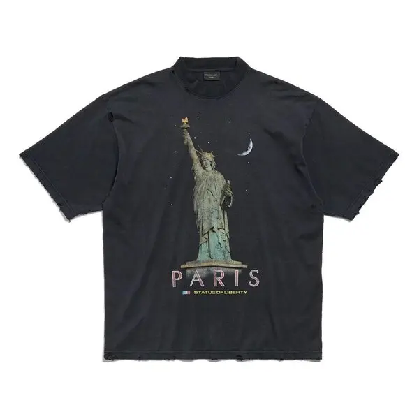 Balenciaga Liberty T-shirt - Black