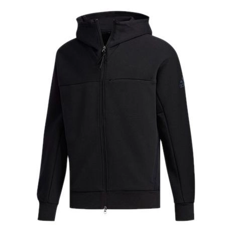 Adidas Hooded Zip-up Jacket - Black