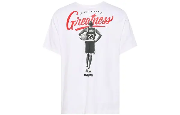 JORDAN Basketball Graphic Print T-shirt