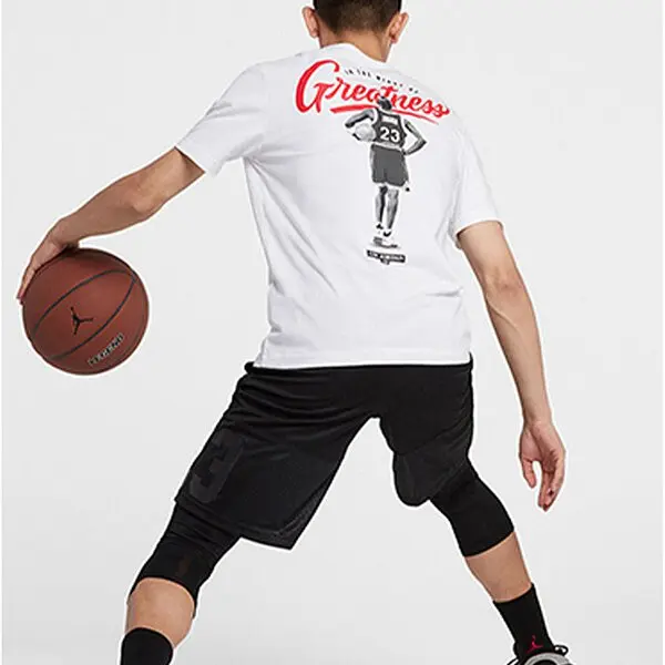 JORDAN Basketball Graphic Print T-shirt