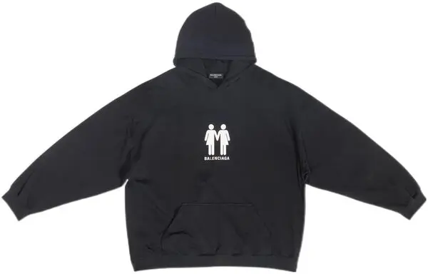 Balenciaga Pride Hoodie Boxy Fit