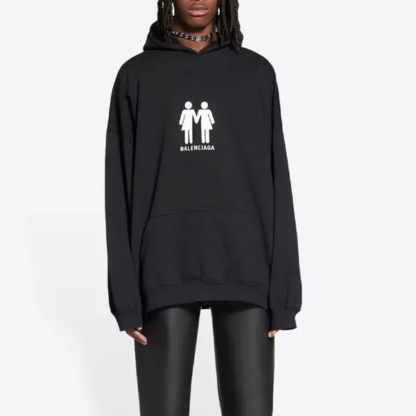 Balenciaga Pride Hoodie Boxy Fit