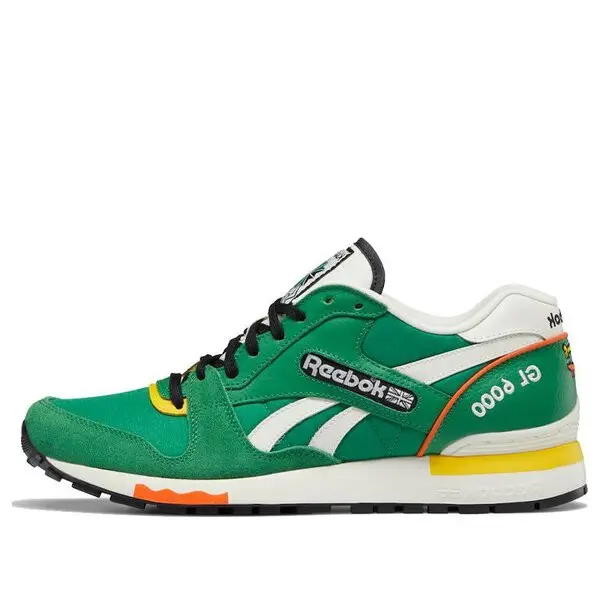 REEBOK Keith Haring X Gl 6000 "dog And Human Heel Print" Sneakers - Green