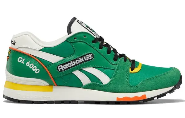 REEBOK Keith Haring X Gl 6000 "dog And Human Heel Print" Sneakers - Green