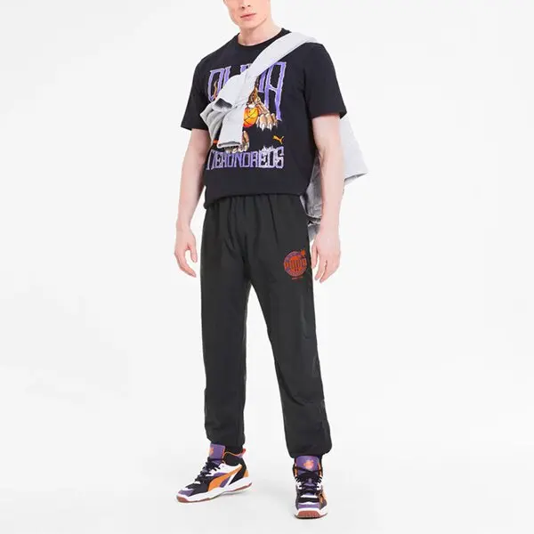 PUMA X The Hundreds Track Pants 'black Red