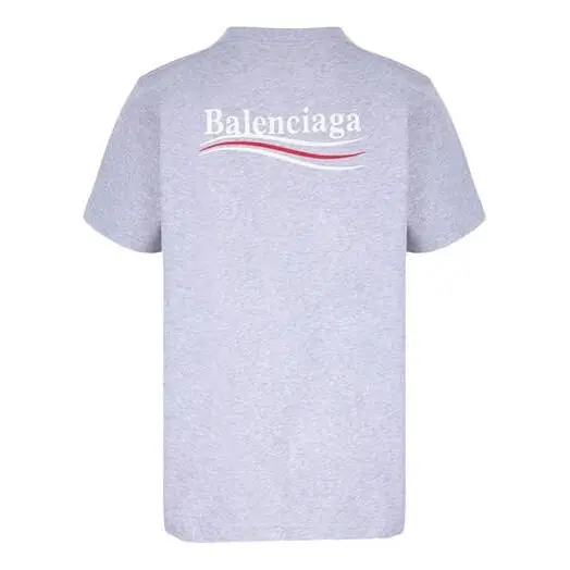 Balenciaga Political Campaign T-shirt Large Fit - Grey