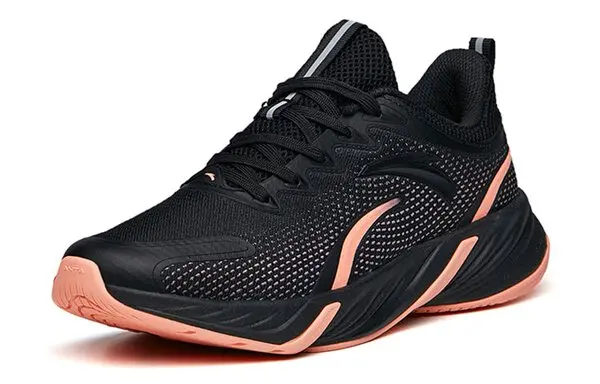 ANTA Run Collection Sneakers - Black/orange