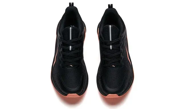 ANTA Run Collection Sneakers - Black/orange