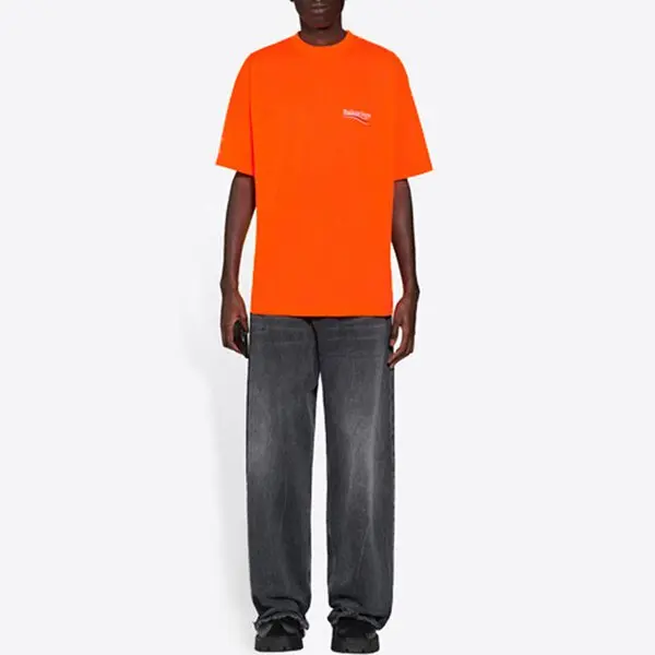 Balenciaga Large Fit T-shirt 'fluo