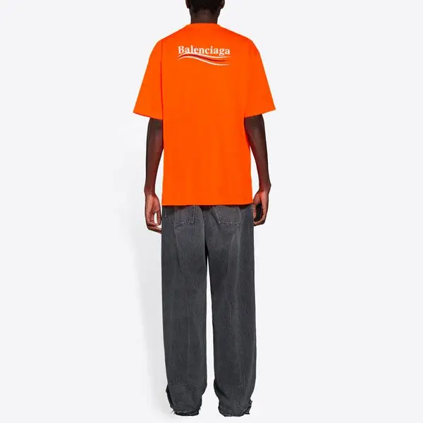 Balenciaga Large Fit T-shirt 'fluo