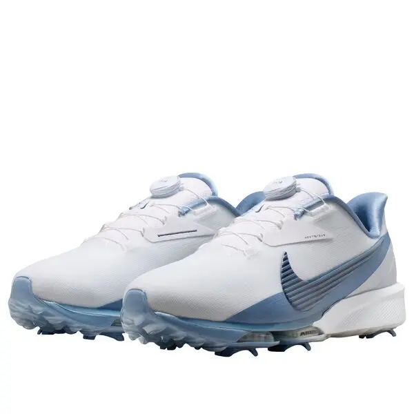 Nike Next% Tour Boa 3 Wide Golf Sneakers - White/work Blue/thunder Blue