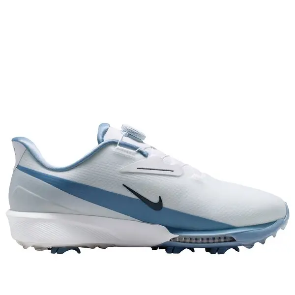 Nike Next% Tour Boa 3 Wide Golf Sneakers - White/work Blue/thunder Blue
