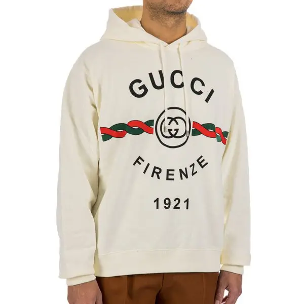 Gucci Firenze 1921 Hoodie - White