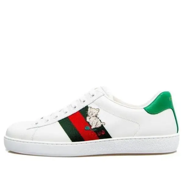 Gucci Ace 'kitten' Sneaker - White