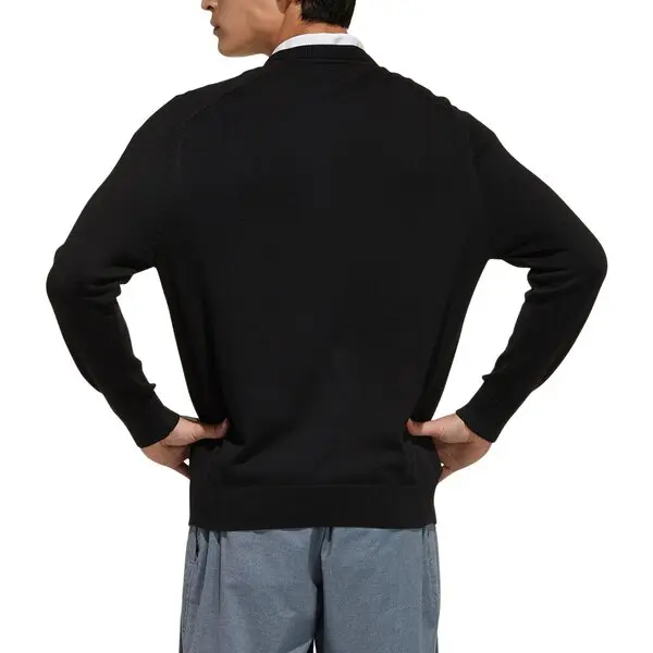 Adidas 3-stripes Long Sleeve Crew Neck Sweater