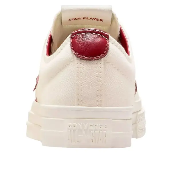 CONVERSE Star Player 76 Oxford Sneakers - Red/tan
