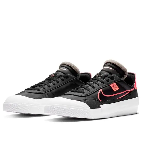 Nike Drop Type Hbr "worldwide Black Flash Crimson" Sneakers - Black/white/pink