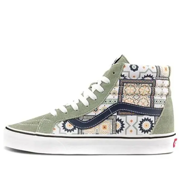 VANS Sk8-hi Patchwork High-top Sneakers - Grey