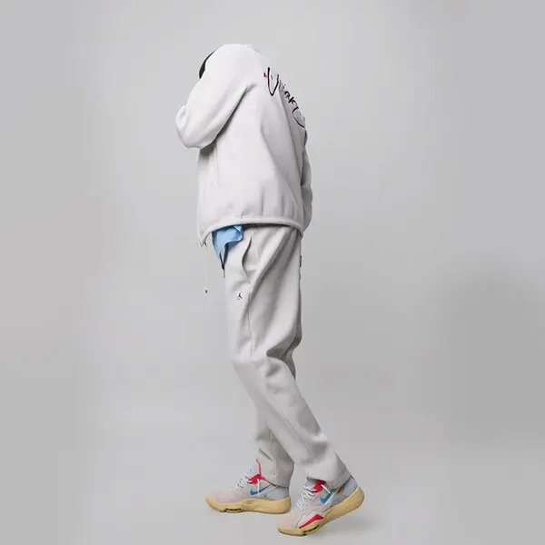 JORDAN X Union La Coaches Jacket Beige White - Creamy