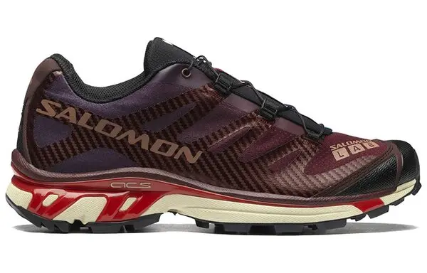 SALOMON Xt-4 Athletic Sneakers - Red