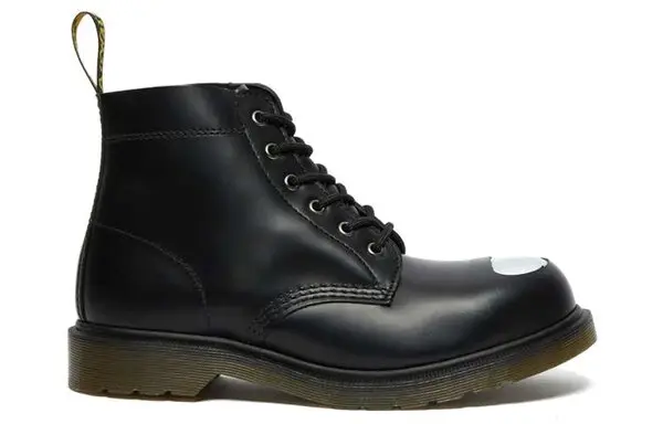 Dr. Martens 101 Exposed Steel Toe Leather Ankle Boots