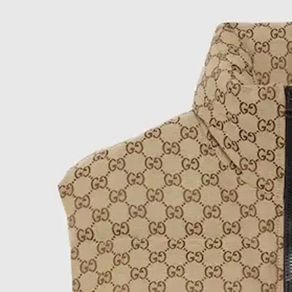 Gucci Gg Canvas Padded Vest