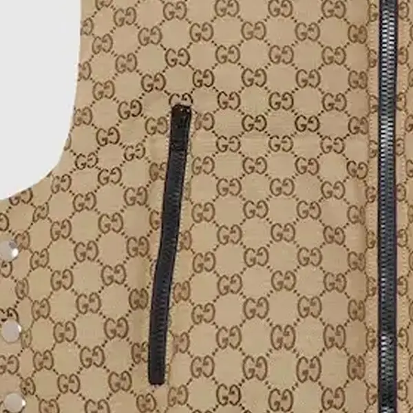 Gucci Gg Canvas Padded Vest