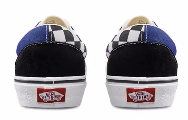VANS Era 'mix-match' Lace-up Sneakers - Red/blue