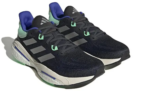 Adidas Solarglide 6 Athletic Sneakers - Black/grey/white