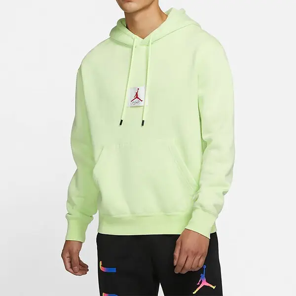 JORDAN Flight Fleece Pullover - Light Green