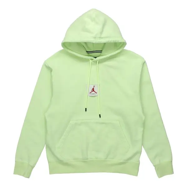 JORDAN Flight Fleece Pullover - Light Green