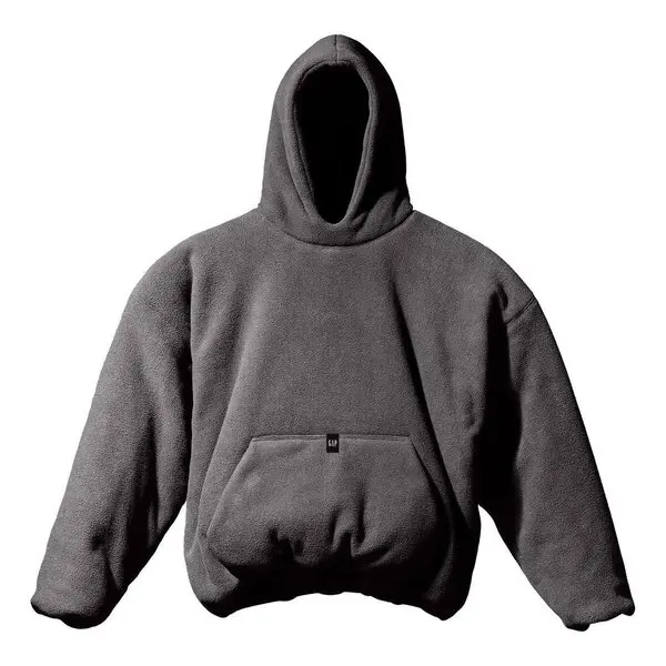 Yeezy Polar Fleece Padded Hoodie - Grey