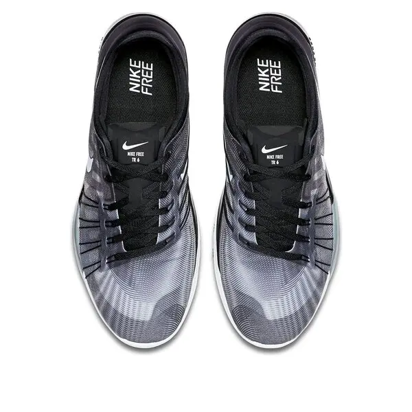 Nike Free Tr 6 Print Athletic Sneakers - Black