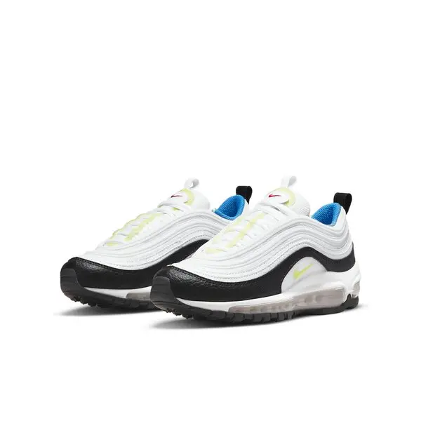 Nike Max 97 "velcro Patch" Sneakers - White/black/blue