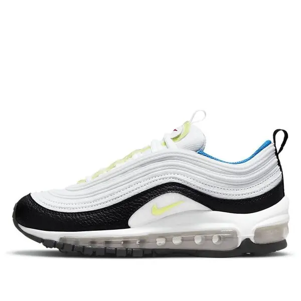 Nike Max 97 "velcro Patch" Sneakers - White/black/blue