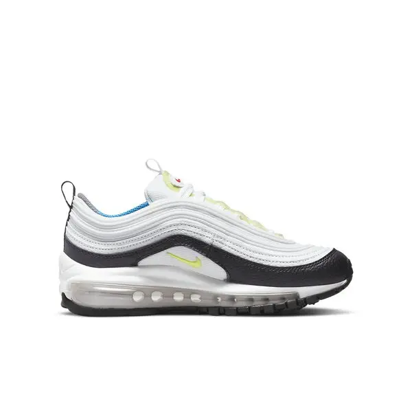 Nike Max 97 "velcro Patch" Sneakers - White/black/blue