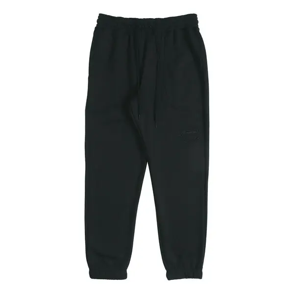 Nike Lebron Velvet Foot Pants Casual Loose Trousers - Black