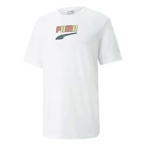 PUMA Downtown Logo Tee - White
