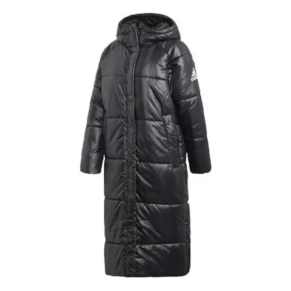 Adidas Padded Long Jacket - Black