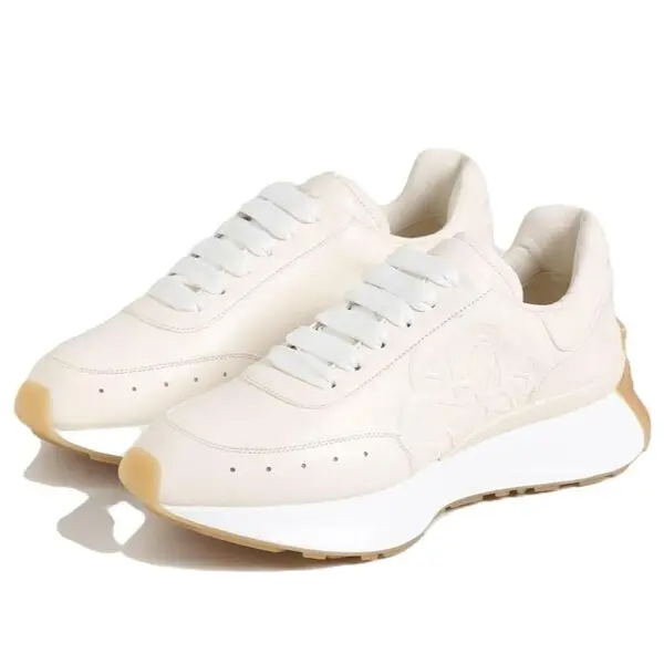 Alexander McQueen Sprint Runner - Beige/white/gum