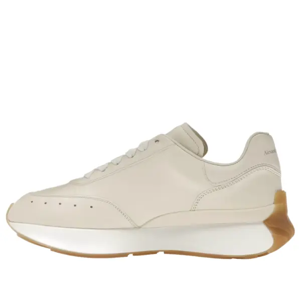 Alexander McQueen Sprint Runner - Beige/white/gum